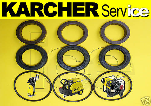GENUINE ORIGINAL KARCHER PUMP SEAL O-RING PARTS KIT 500 558 601 601c 7/ ...