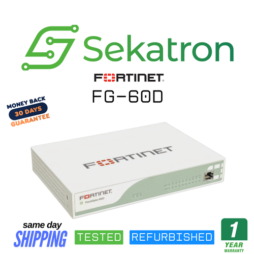 ♻️ Fortinet FortiGate FG-60D Next-Generation Firewall Appliance ⚡Fast ...