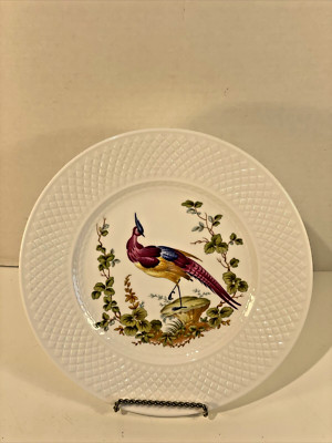 VINTAGE COPELAND SPODE VIENNA PHEASANT Bird PLATE 9" Collector FINE ...