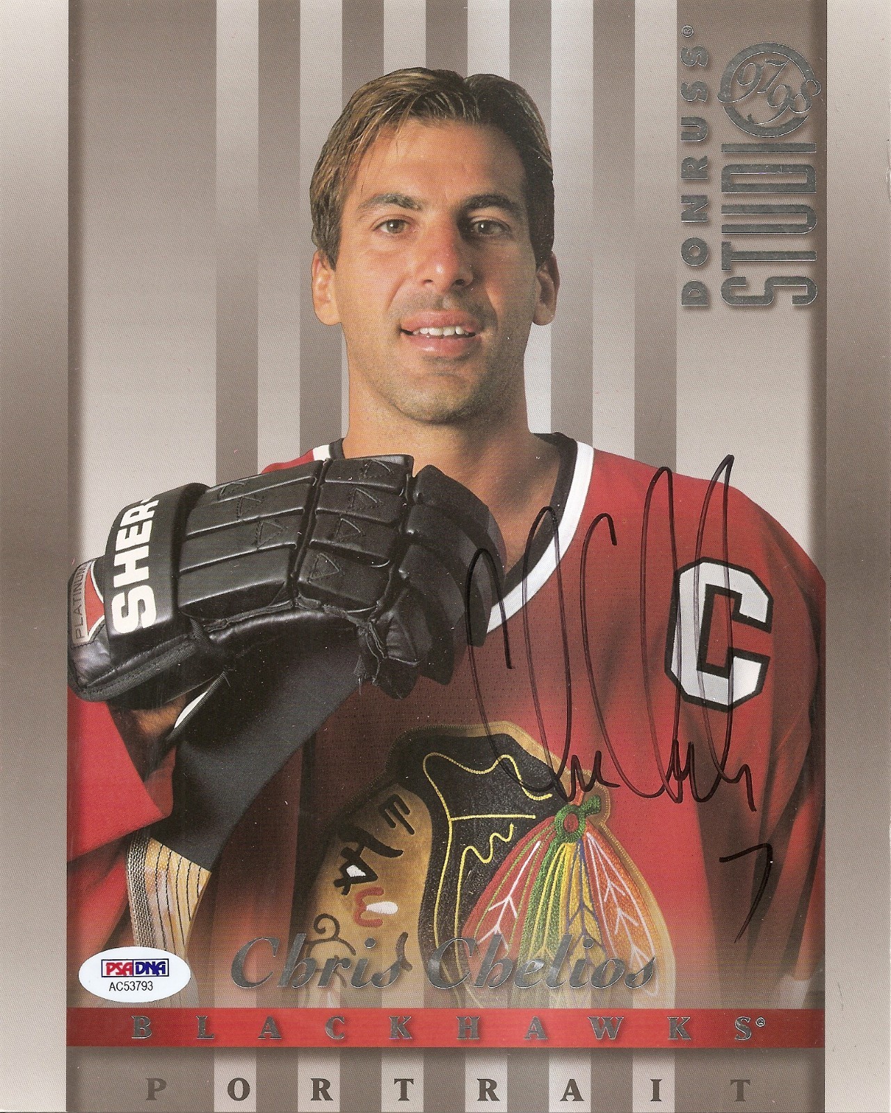 Chris Chelios Autographed Memorabilia | Signed Photo, Jersey ...