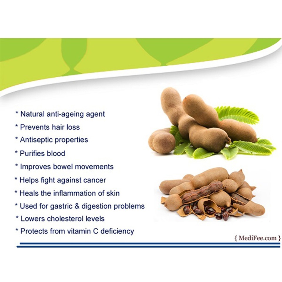 Tamarind Fresh Organic Pure 100% Natural Quality Healthy Tamarind 50G ...