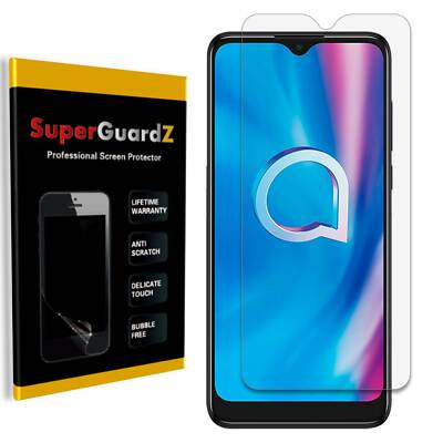 8X SuperGuardZ Clear Screen Protector Guard Shield Cover For Alcatel 3X ...