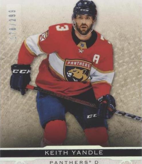 2021-22 Upper Deck Artifacts - Keith Yandle #48 Silver Spectrum /299 ...