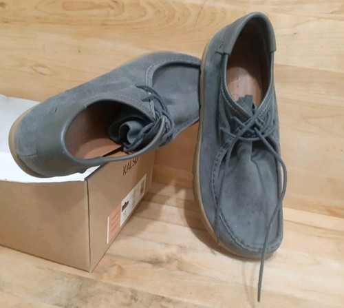 * KALSO: Earth WOMEN Shoes Size 6 Darby CARBON SUEDE leather Tie ...