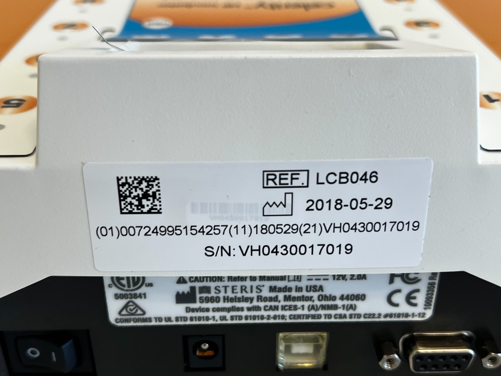 STERIS Celerity LCB046 HP Incubator (258281) for sale online | eBay