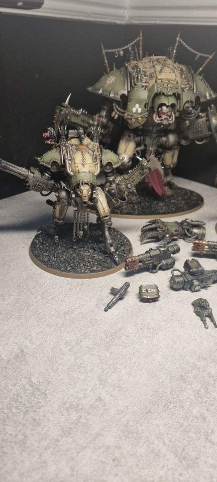 Chaos Knight And 2x Wardogs Army Comission Painted made to order ...