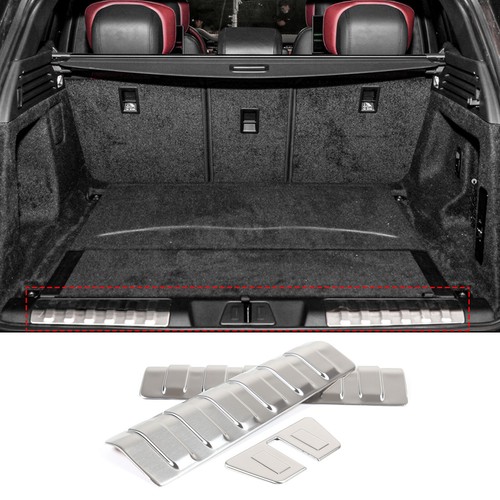 Black Steel Rear Bumper Sill Plate Guard Cover For LR Range Rover Sport ...