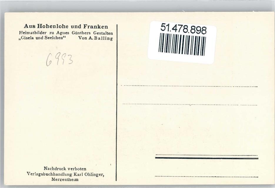 51478898 - 6993 Brauneck Schloss Brauneck von Sueden sign. A.Balling | eBay