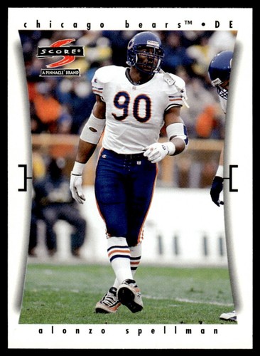 1997 SCORE FOOTBALL CARD ALONZO SPELLMAN #16 CHICAGO BEARS 6668 | eBay