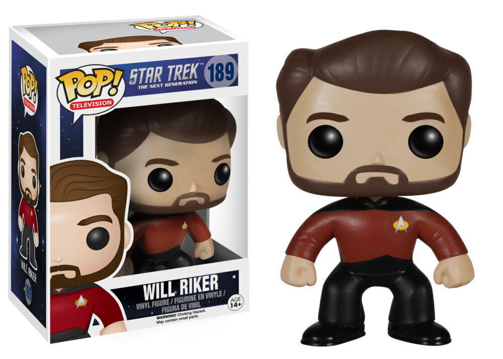 Funko Pop! Vinyl: Star Trek - Will Riker #189 for sale online | eBay