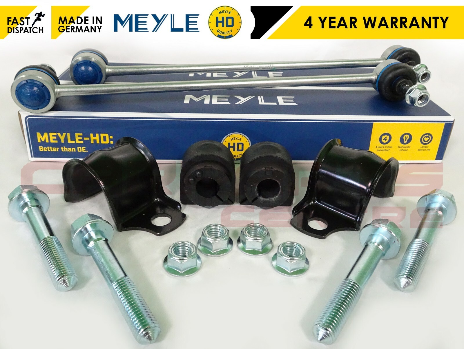 LAND ROVER FREELANDER 2 ANTI ROLL BAR BUSH REPAIR KIT BUSHES CLAMPS ...