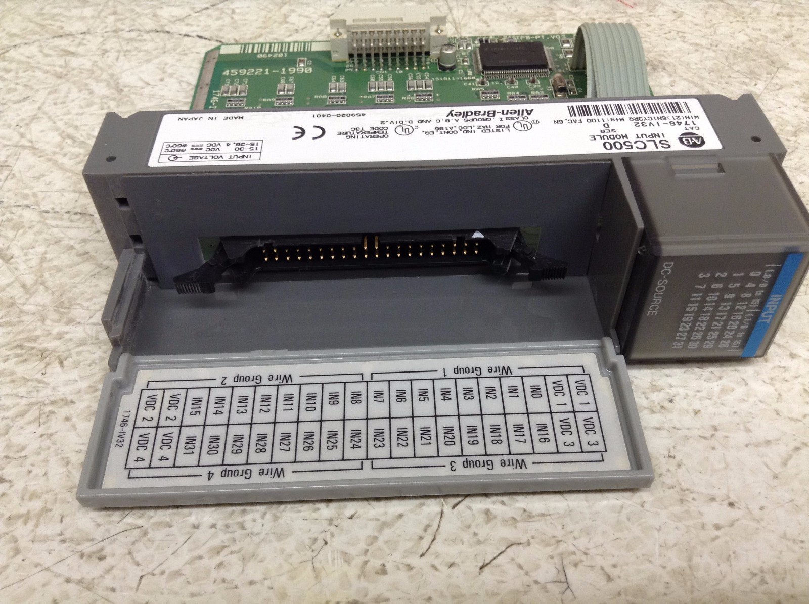 Allen Bradley 1746-IV32 Ser. D Source Input Module SLC 500 1746IV32 15 ...