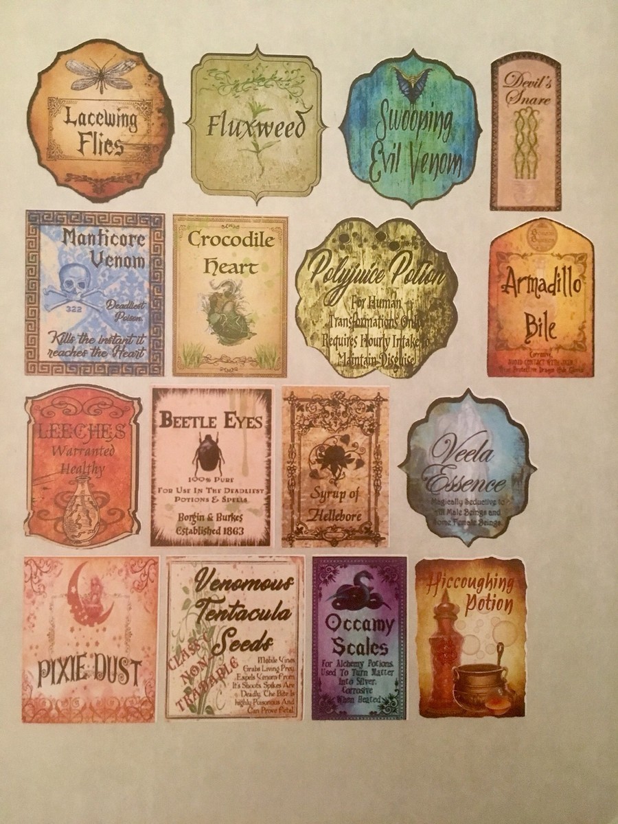 Harry Potter Printable Labels Hogwarts Harry Potter Capri Sun Labels