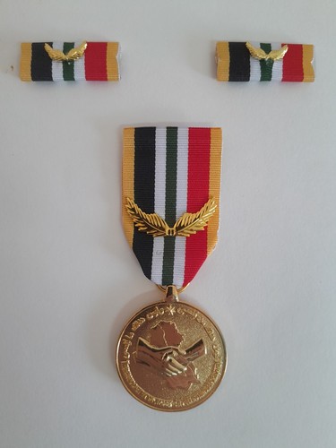 IRAQ COMMITMENT MEDAL WITH TWO SERVICE RIBBONS (MILITARY VERSION) | eBay