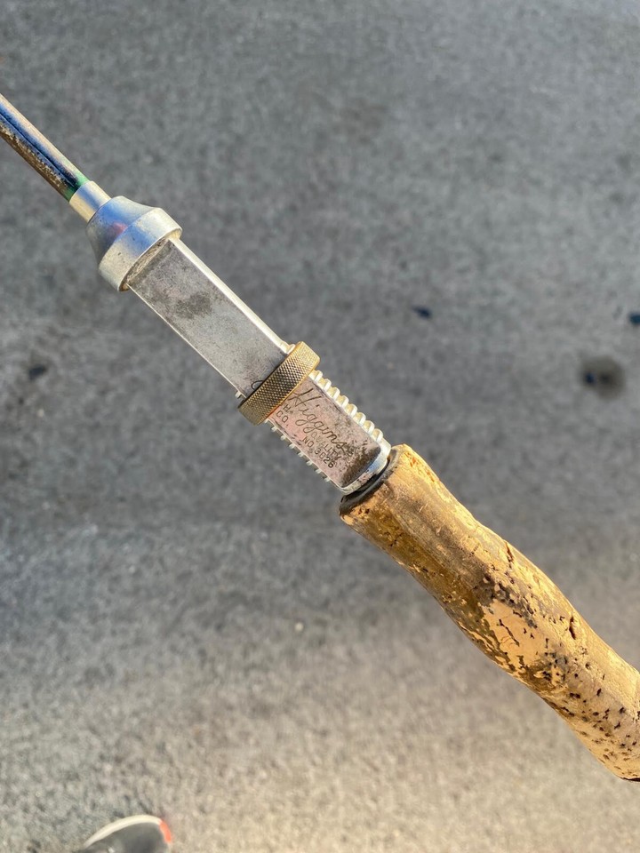 RARE Higgins Pistol Grip Metal Telescoping Fishing Rod; NICE FIND!! | eBay