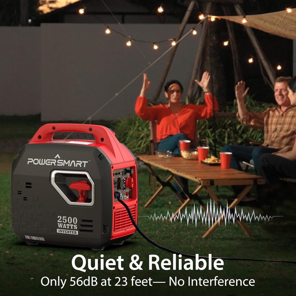 2500W Ultra Quiet Portable Inverter Generator - Efficient Power ...