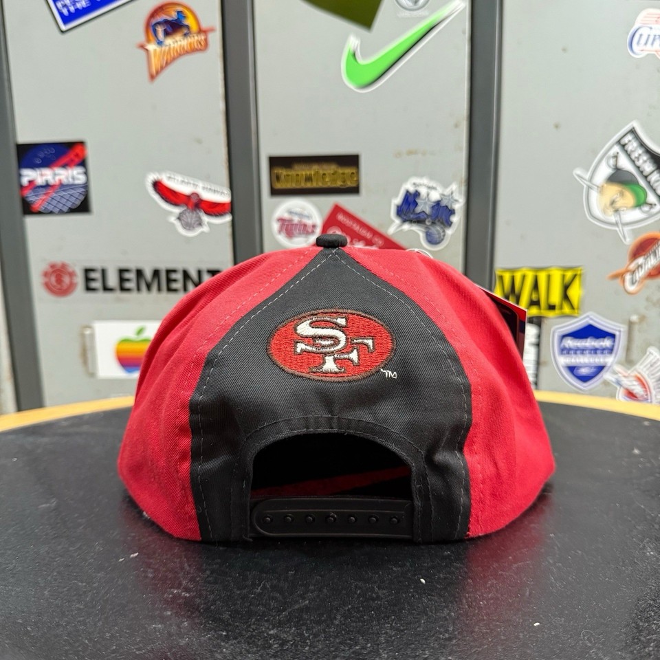 BNWT Vintage San Francisco 49ers 90’s Drew Pearson Cap Hat Snapback ...