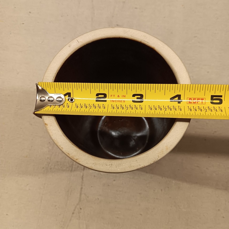 Vintage BBP Beaumont Brothers Pottery RARE Salt Glazed Vase w/Grapes 7. ...