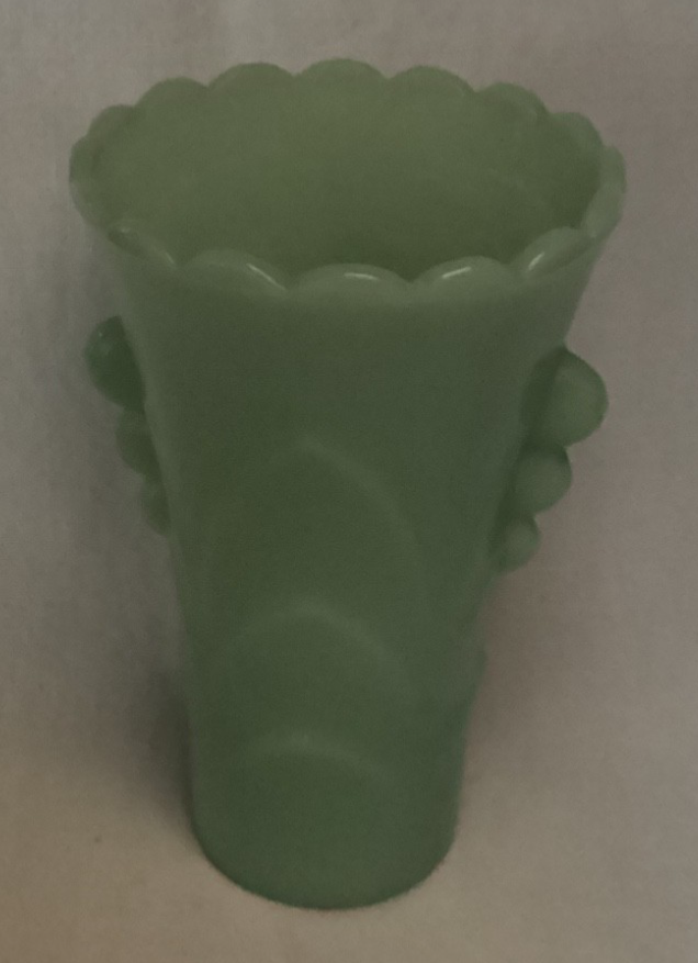 Lot of 7 Mixed Fire-King Jadeite Deco Vase Cereal Bowl B&B Plate 2 Mugs ...