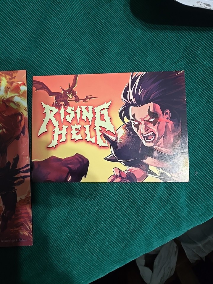 Strictly Limited Aluminum Art Print And Postcard Rising Hell | eBay