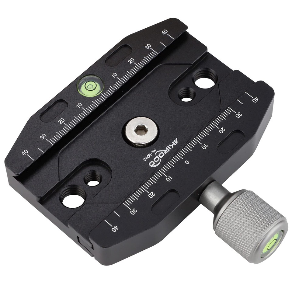 90mm Quick Release Clamp Arca Style Plate Tripod Ballhead Universal ...