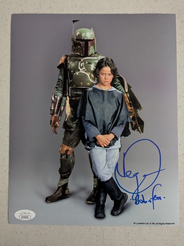 DANIEL LOGAN Star Wars signed 8x10 Photo Young Boba Fett Autograph JSA ...
