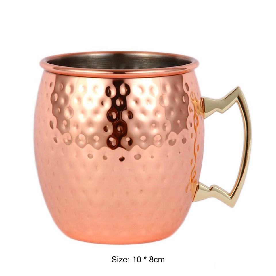 Moscow Mule Copper Mug Metal Cup Stainless Steel Beer Wine Coffee Drinkware AU | eBay Australia