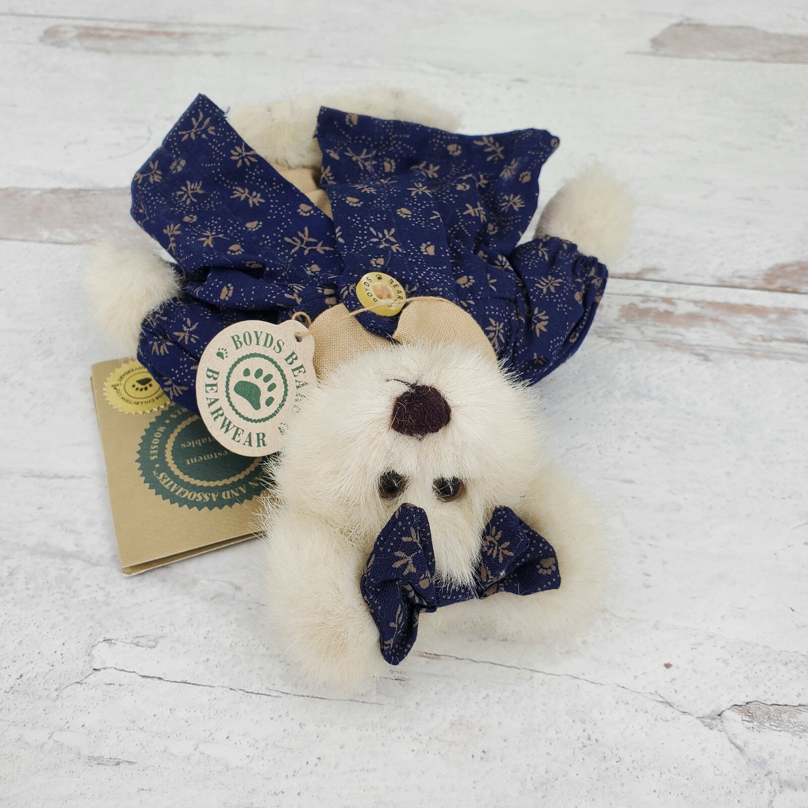 Boyds Bears Mindy Winterbear White Bear Stuffed Animal Plush Toy ...