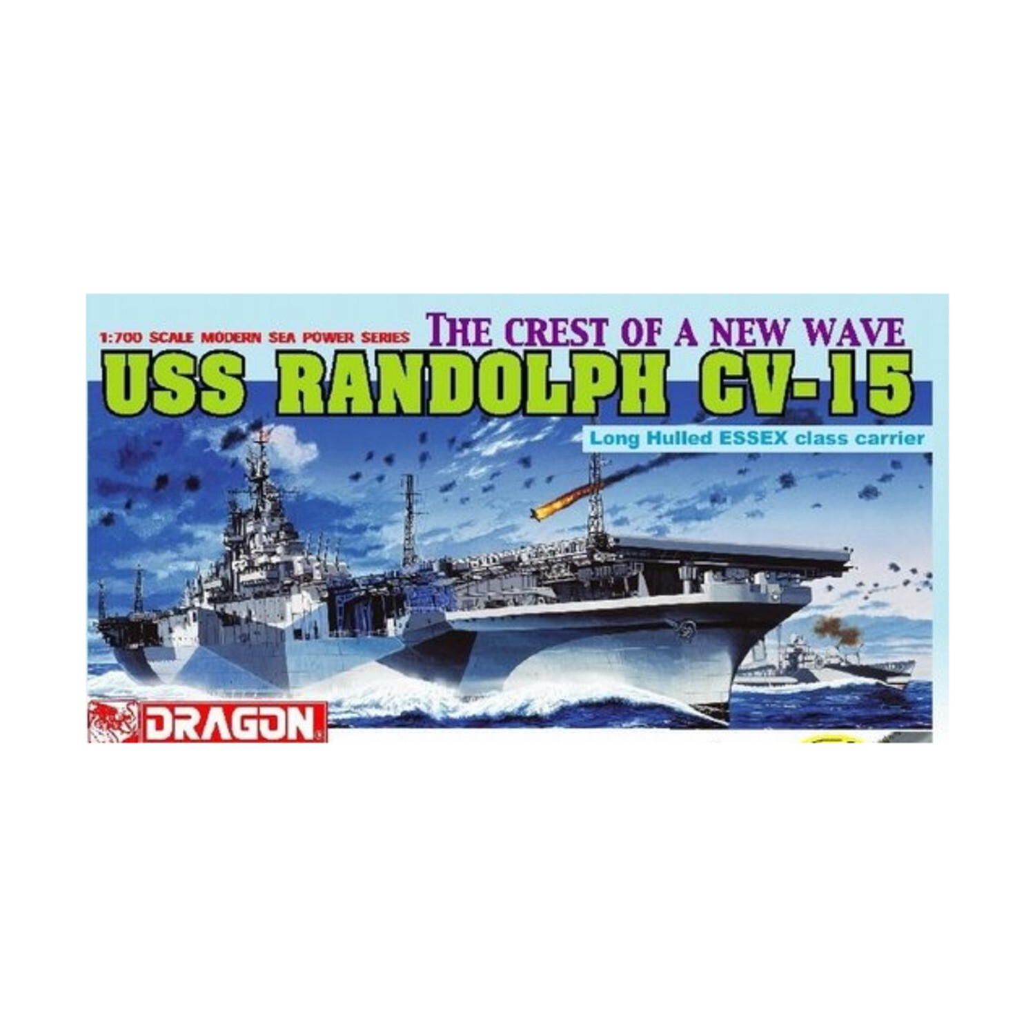 Dragon Models Modern Sea Power Series 1:700 U.S.S. Randolph CV-15 VG/NM ...