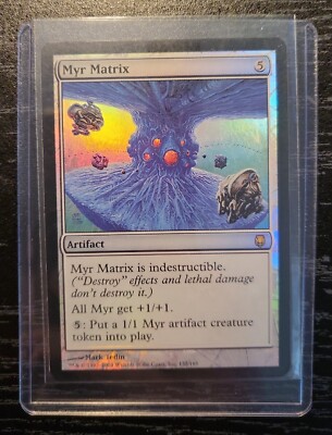 MTG FOIL Myr Matrix Darksteel Magic the Gathering | eBay