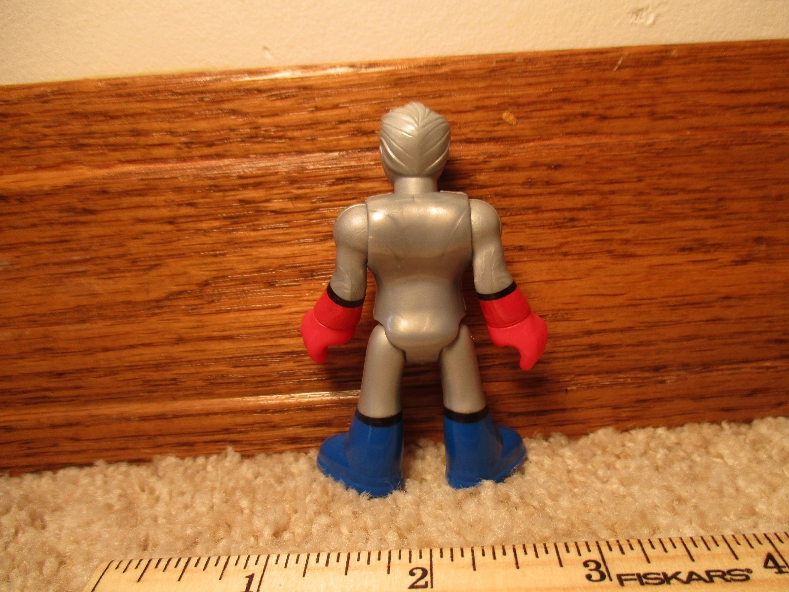 Imaginext DC Superfriends Heroes of Gotham Batman Captain Atom Silver ...