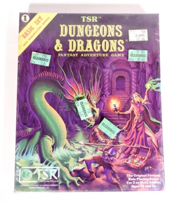Sealed TSR Dungeons & Dragons 1011 ~ Basic Set | eBay