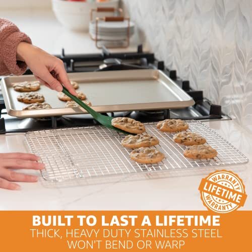 Heavy Duty Cooling Rack For Cooking And Baking Rust Resistant Oven Rack ...