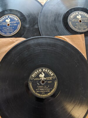 3 X FLAMENCO 78 NIÑA DE LOS PEINES Disco Pathe 2253 2259 2257 | eBay