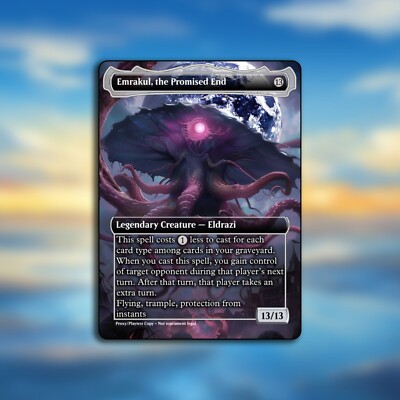 Emrakul, the Promised End - Non-Tournament Alt. Art Card for Casual ...