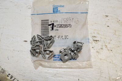 7x NOS OEM 11589063 Genuine GM AC DELCO 11589063 License Nuts - B19-94 ...