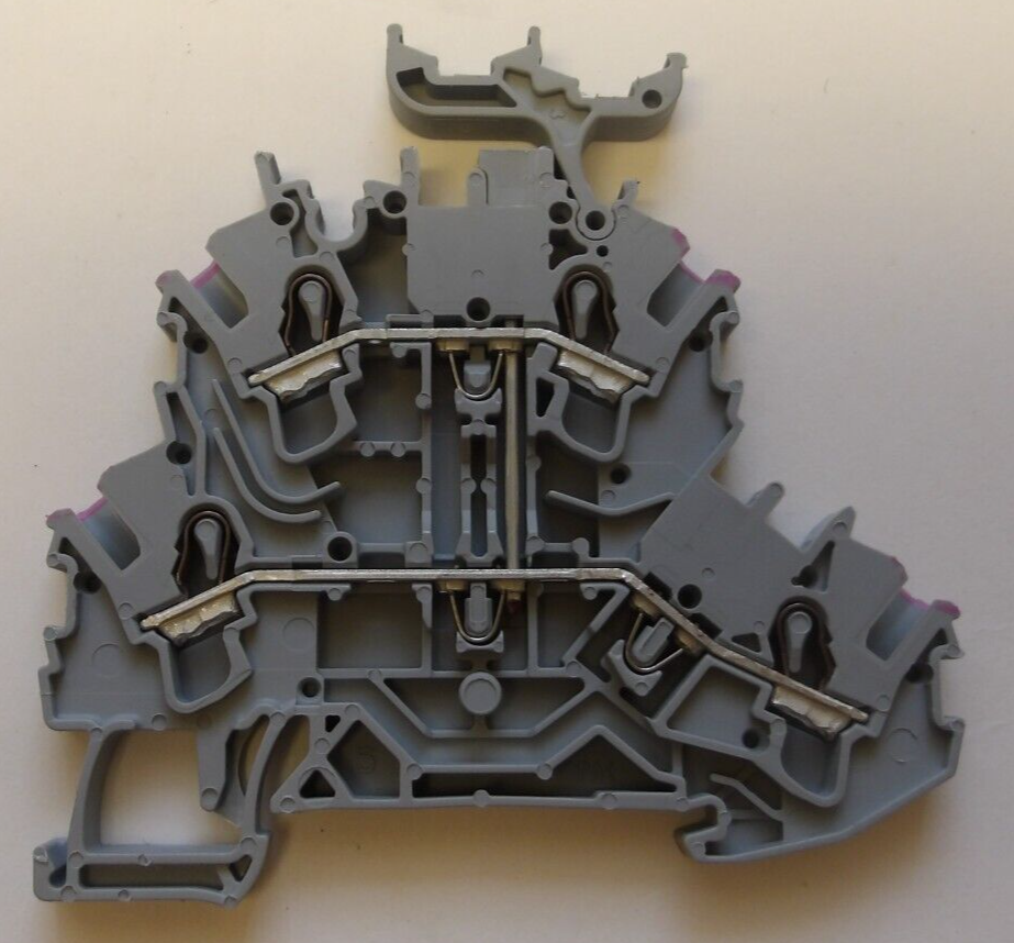 WAGO CAT NO: 2002-2238 DOUBLE DECK TERMINAL BLOCK 500V 24A 50 IN BOX | eBay