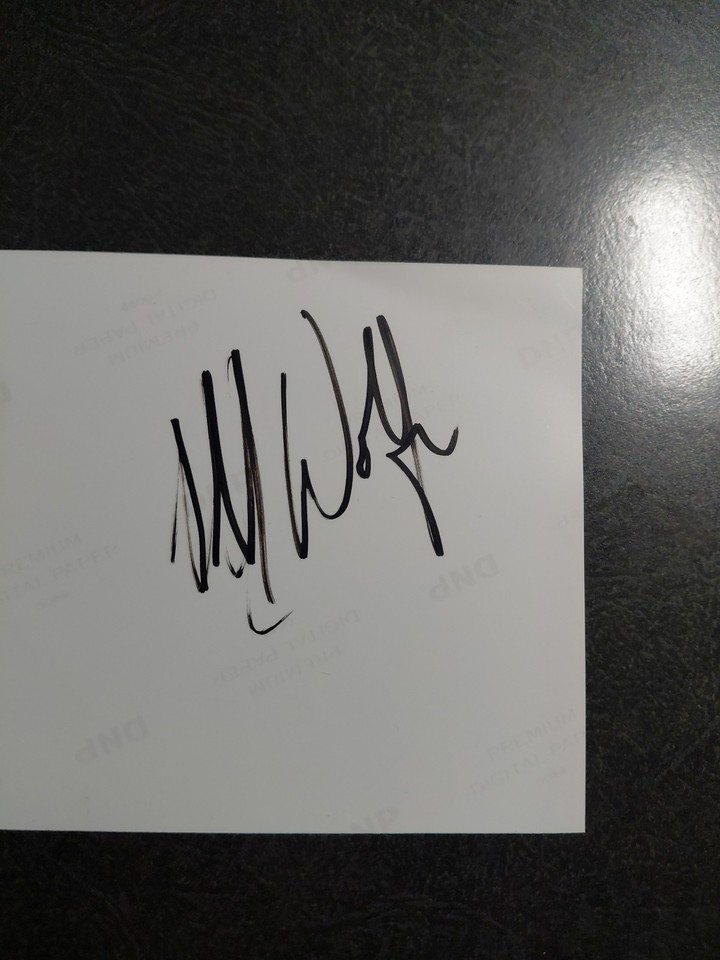 MIKE WOLFE Authentic Hand Signed Autograph ON BACK 4X6 PHOTO ...