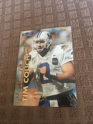 1999 Fleer Tradition Tim Couch Rookie Cleveland Browns #263 | eBay
