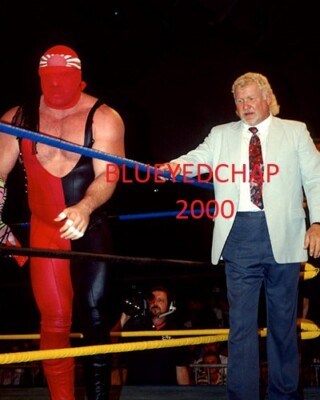 SUPER INVADER ( HERCULES ) & HARLEY RACE WRESTLER 8 X10 WRESTLING PHOTO ...