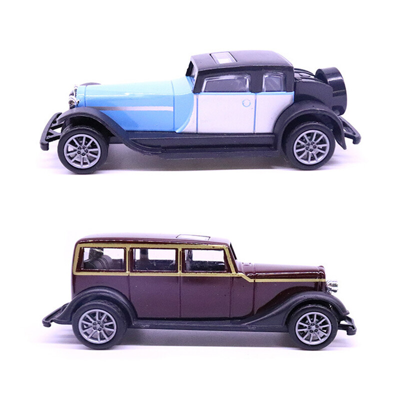 1:43 Alloy Vintage Diecast Model Classic Pull Back Car Model Miniature ...