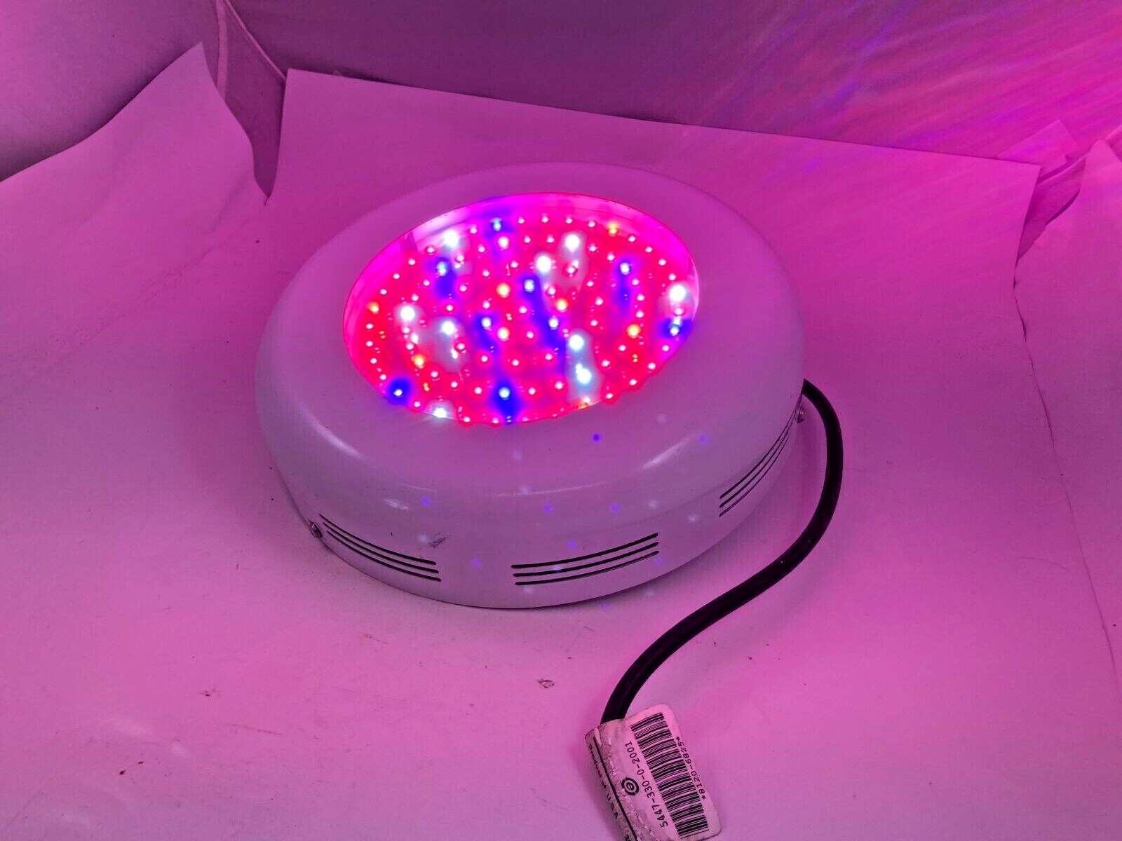 LED Grow Light Hangable Round Indoor Plant Lamp ~ 10-1/2" Across | eBay