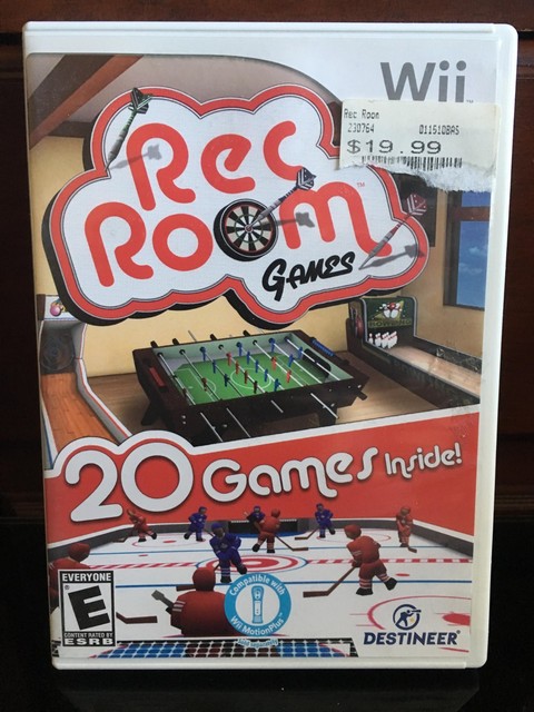 Rec Room Games (Nintendo Wii, 2009) Complete w/ manual | eBay