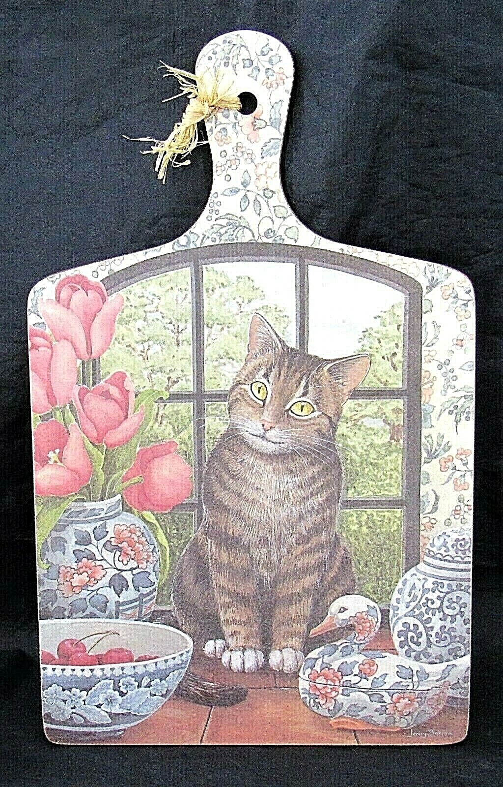 Vintage Chopping Board by Wilscombe, Cat Design Made in England | eBay