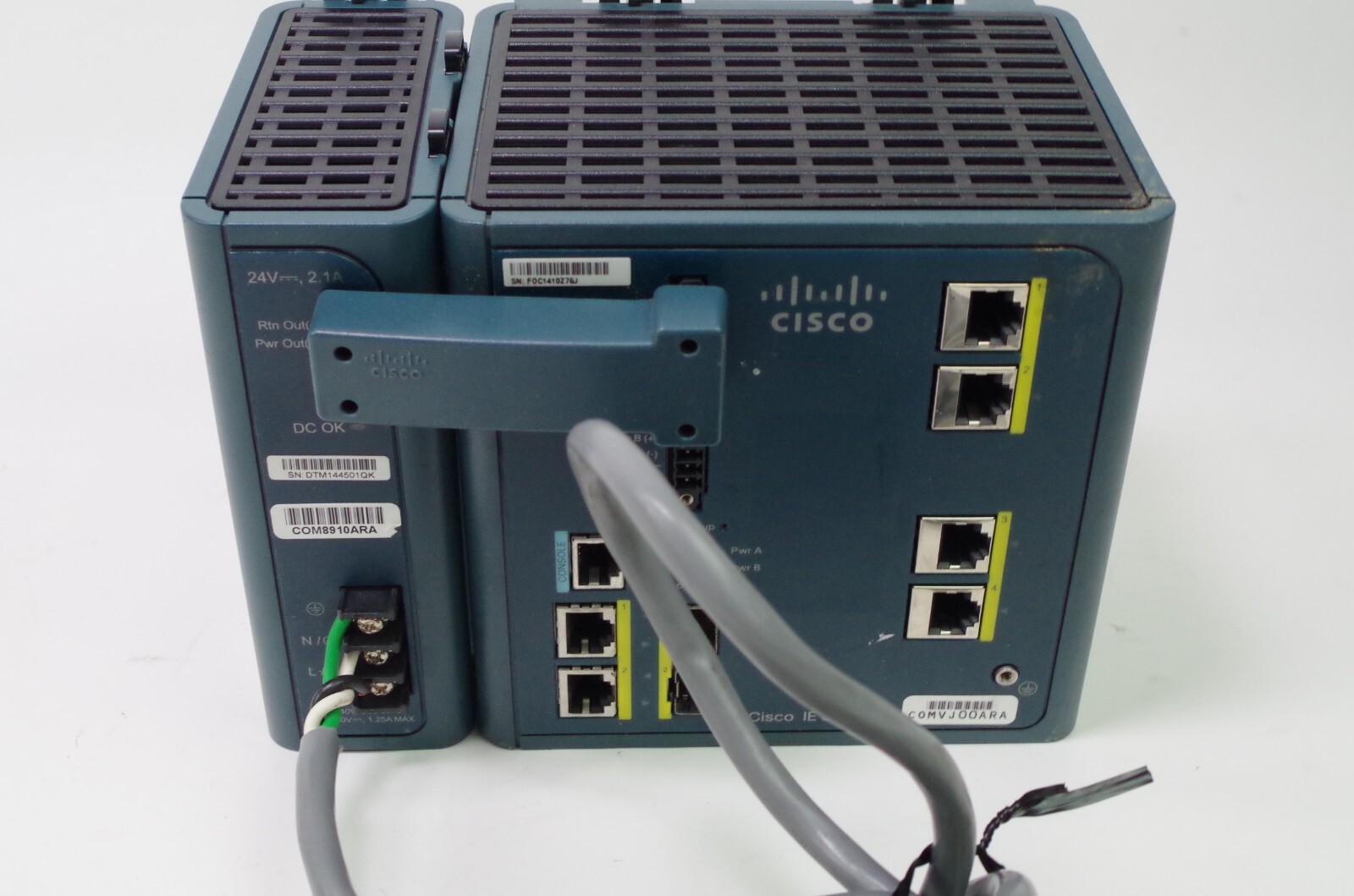 Cisco IE-3000-4TC 4-Port Industrial Ethernet Switch 10/100/1000 MBPS #2 ...