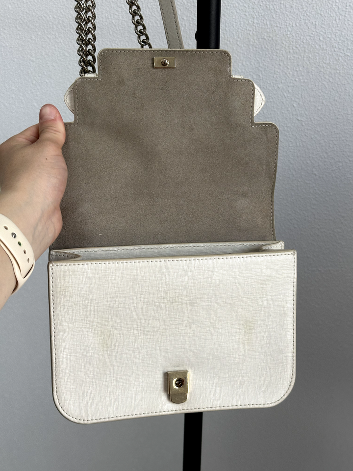 Furla Floral Carol S Leather Bag Crossbody B.Flower | eBay