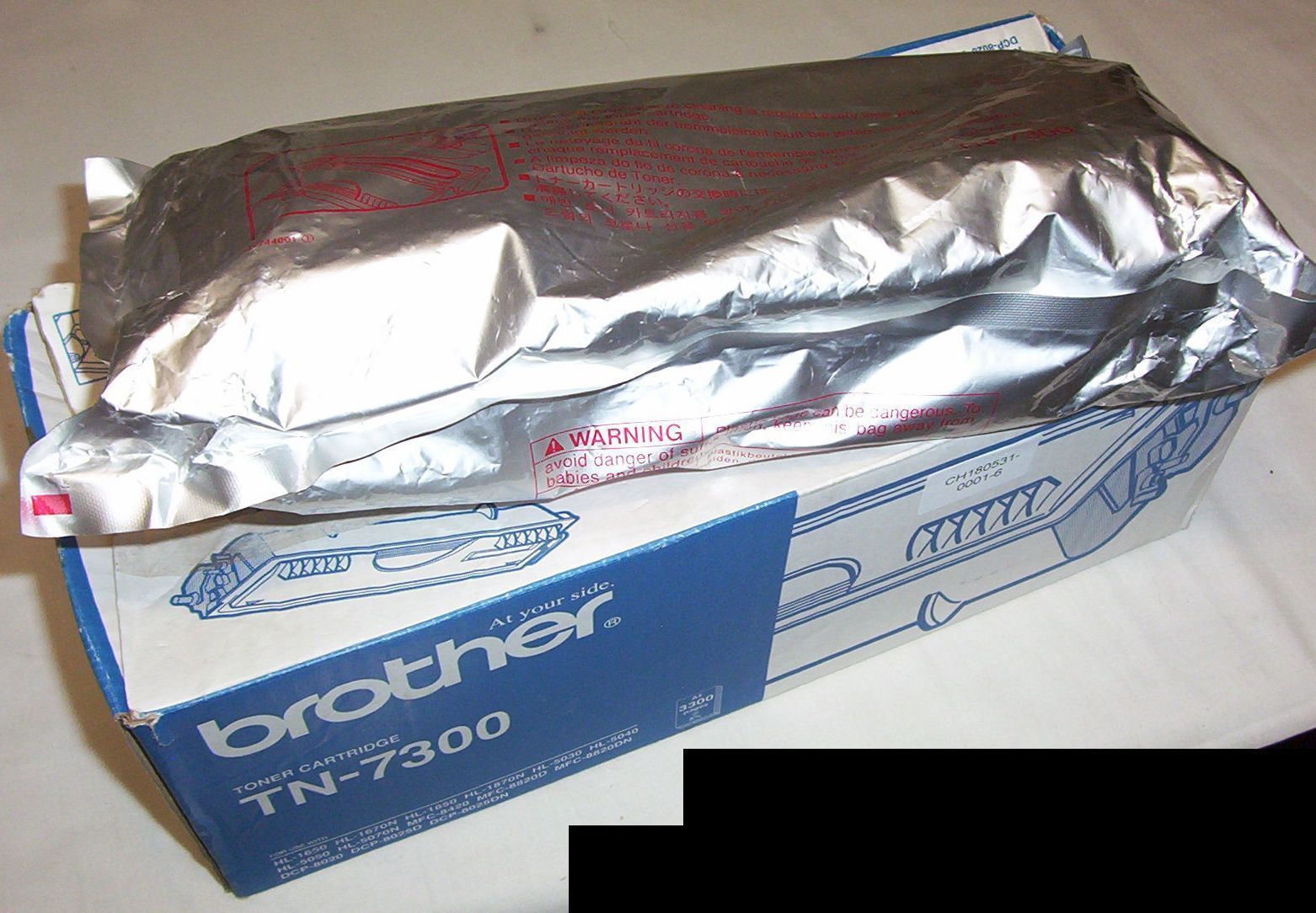 Brother genuine TN-7300 toner for DCP-8025D,MFC-8820D,HL-5050,MFC ...