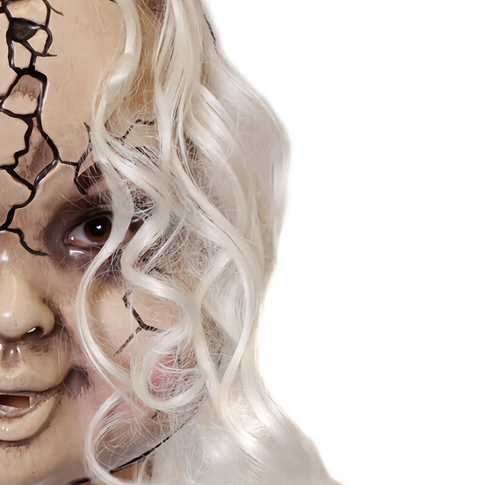 Broken Porcelain Mask