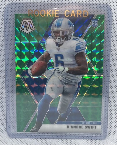 2020 Mosaic Deandre Swift NFL Debut Rookie Card Green Prizm | eBay