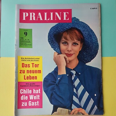 "Praline" Nr. 9/1962, vom 24.04.1962, Zeitschrift, Magazin, sehr guter ...